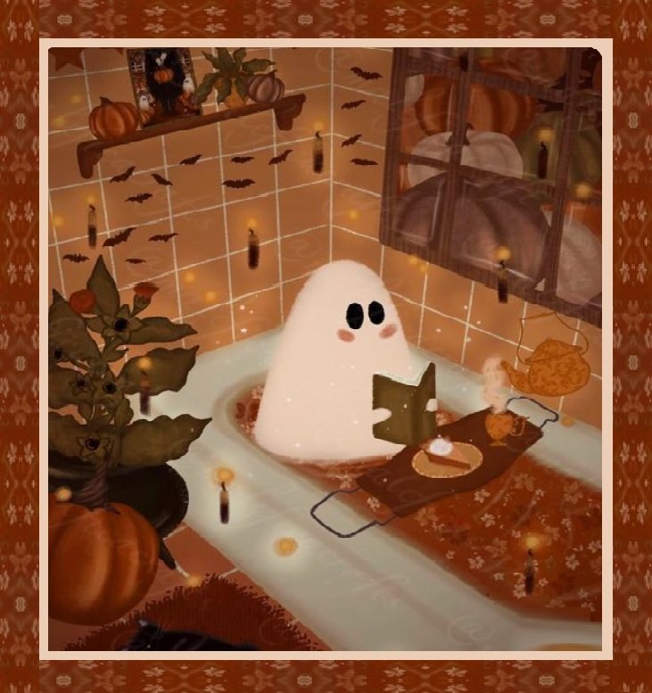 Solve A Boo Bath jigsaw puzzle online with 49 pieces