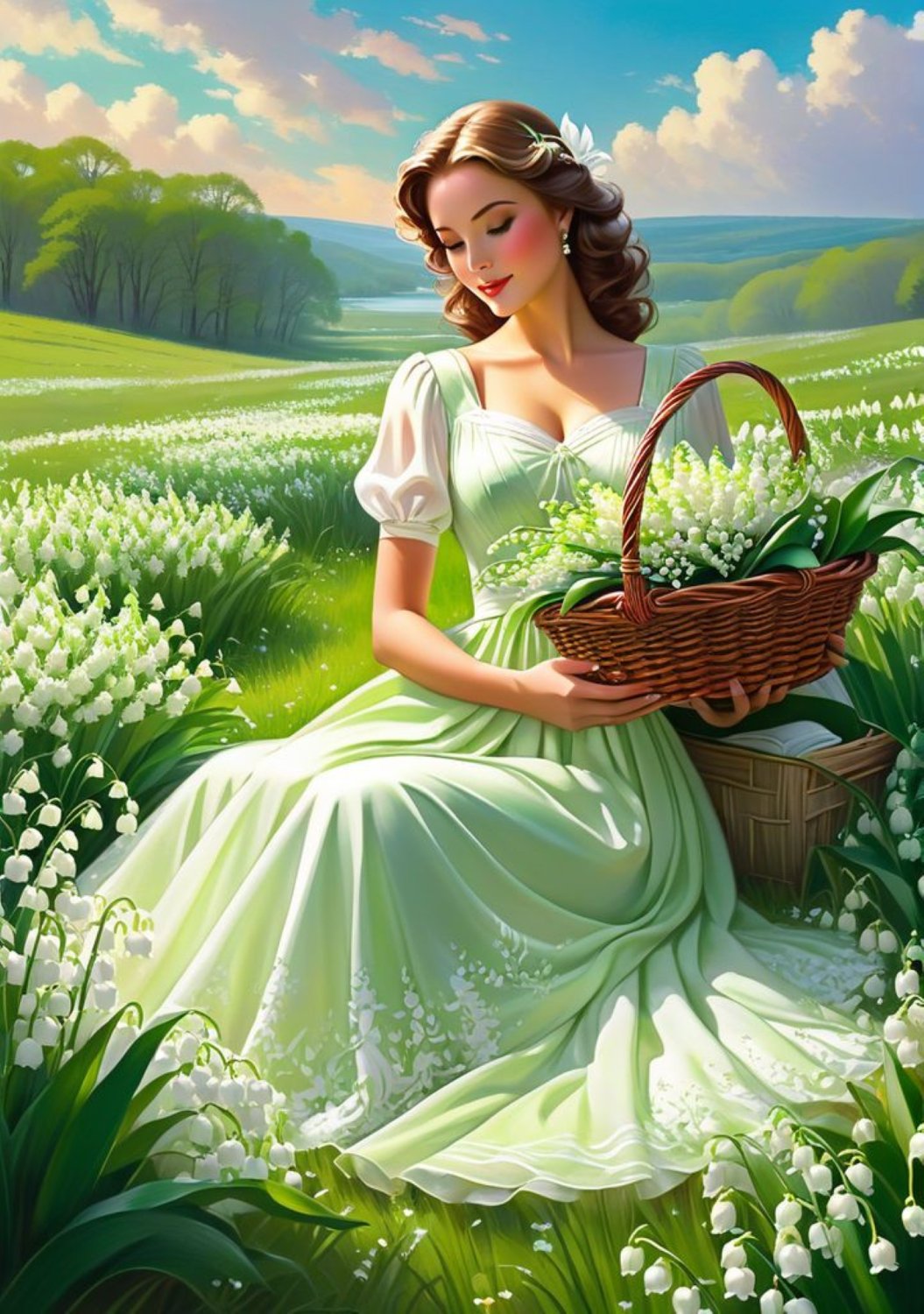 Solve Gathering Bells jigsaw puzzle online with 88 pieces