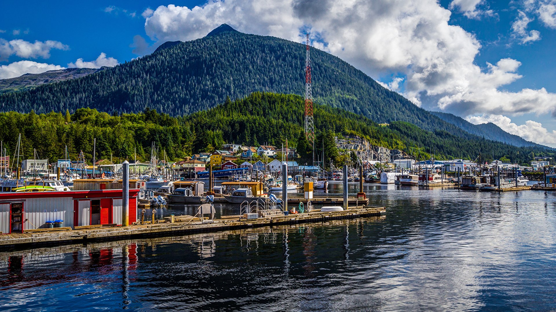Solve USA_Alaska_Ketchikan_Hill jigsaw puzzle online with 180 pieces