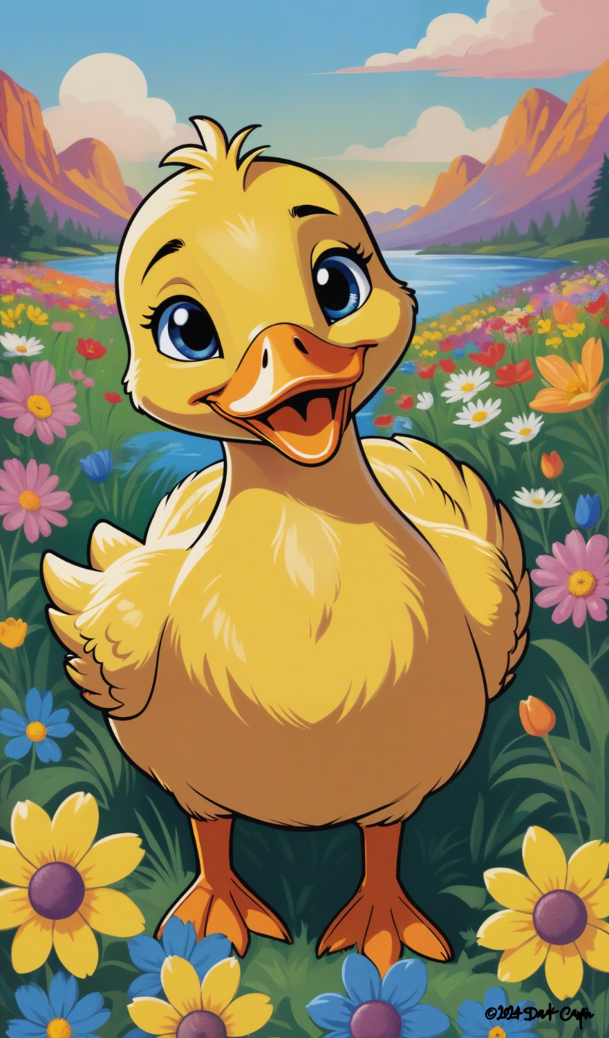 Solve Going Quackers jigsaw puzzle online with 84 pieces