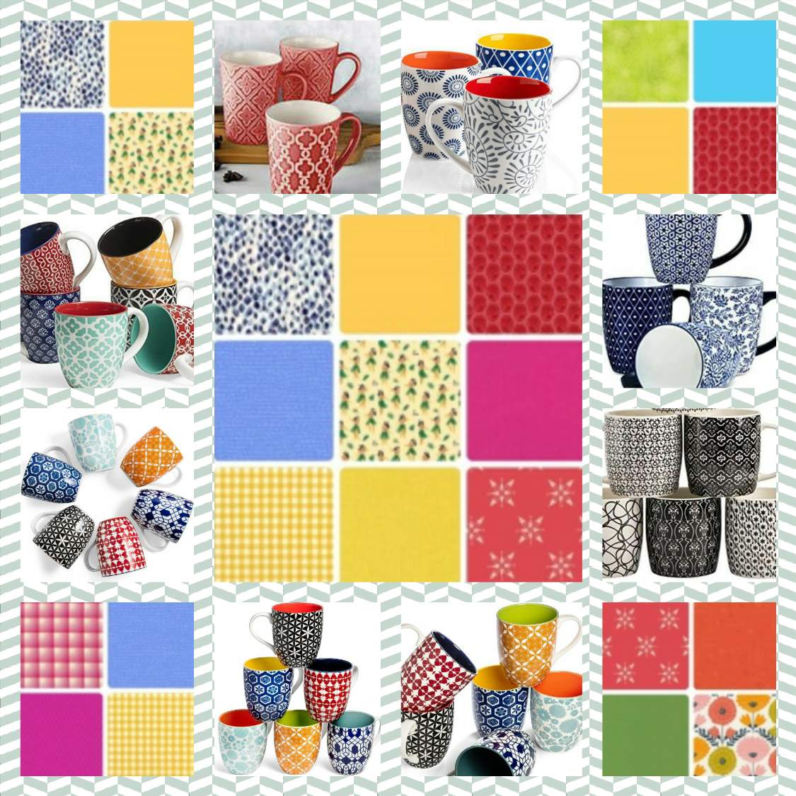 Solve Stax of Cups (1, 210) jigsaw puzzle online with 81 pieces