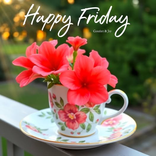 Solve Good Morning - Happy Friday! jigsaw puzzle online with 64 pieces