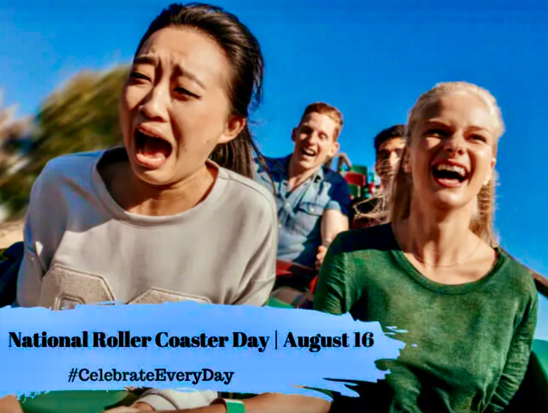 Solve 🎢 Roller Coaster Day🎢 jigsaw puzzle online with 88 pieces