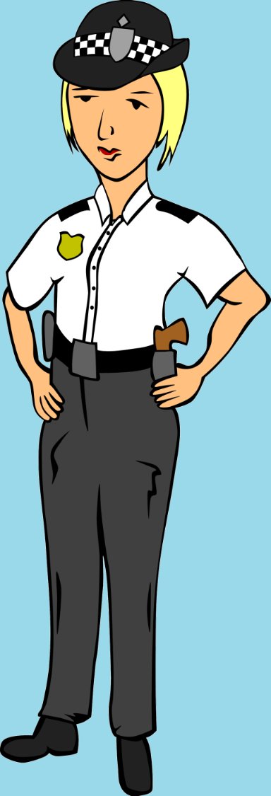 Solve CA 1198 - Police officer jigsaw puzzle online with 10 pieces
