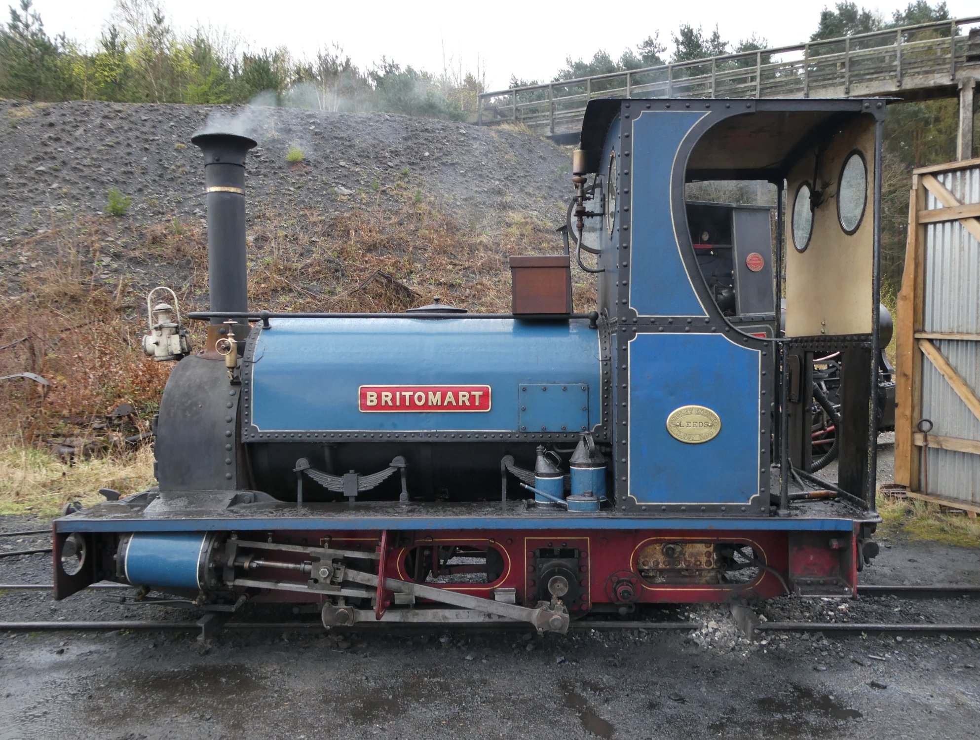 Solve Hunslet 0-4-0ST No.707 'Britomart' jigsaw puzzle online with 300 ...