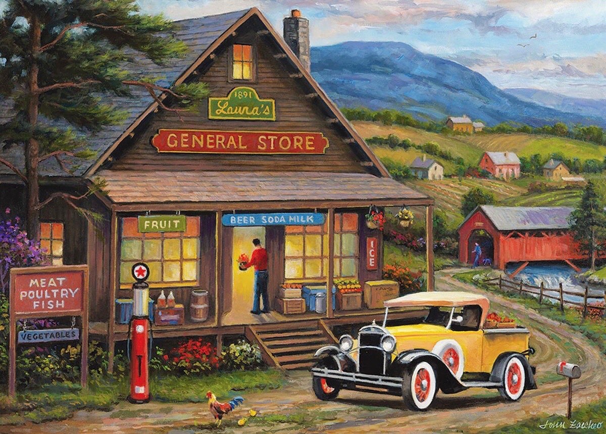 Solve The General Store jigsaw puzzle online with 165 pieces