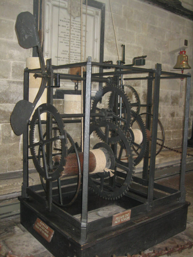 Solve Medieval clock, Salisbury Cathedral. jigsaw puzzle online with 48 ...