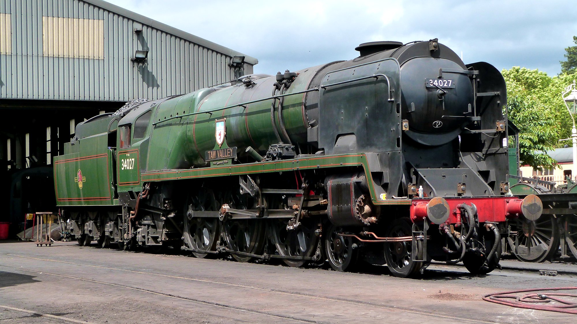 Jigsaw Puzzle | 112 pieces | SR Bulleid West Country Class 4-6-2 34027 ...