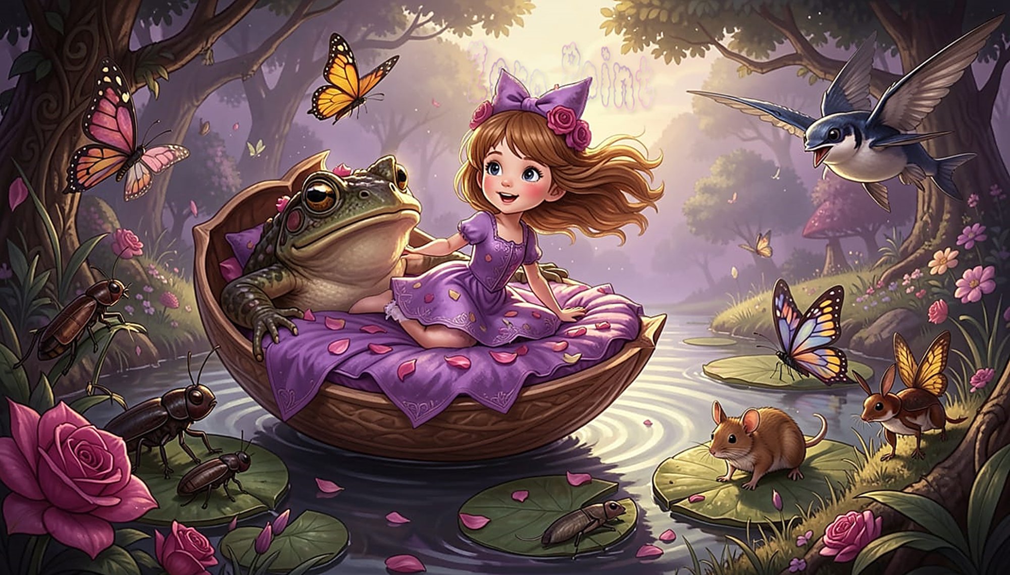 Solve Thumbelina jigsaw puzzle online with 120 pieces