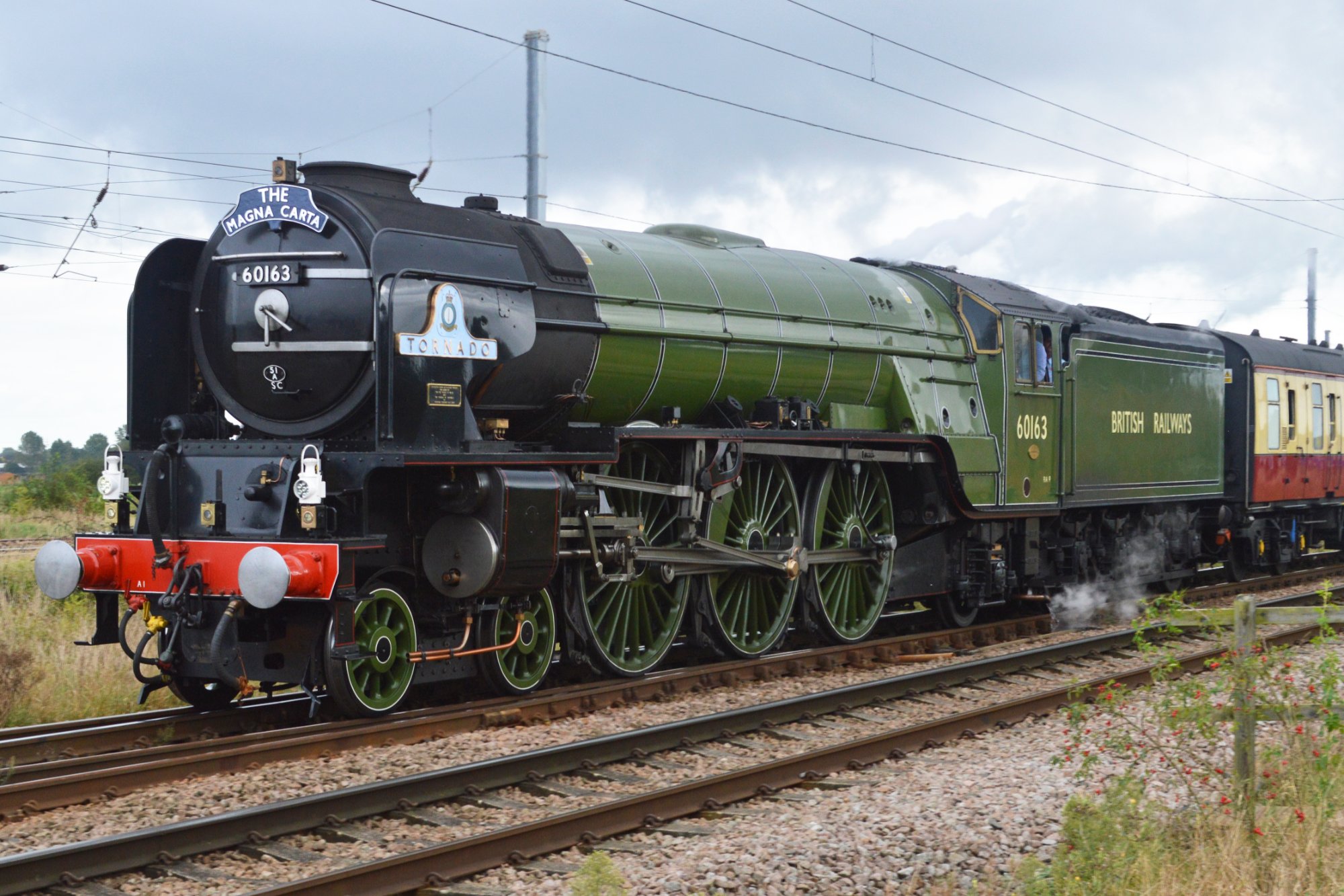 Jigsaw Puzzle | 117 pieces | LNER Class A1 4-6-2 60163 Tornado. | Jigidi
