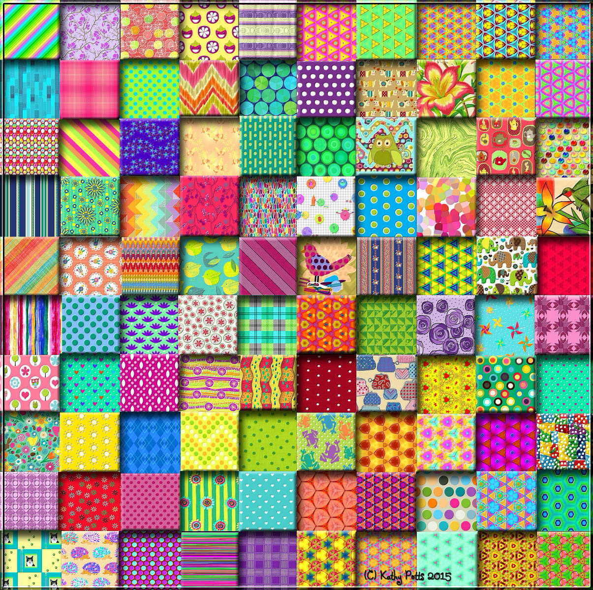 Solve 100 Different Tiles To Enjoy jigsaw puzzle online with 400 pieces