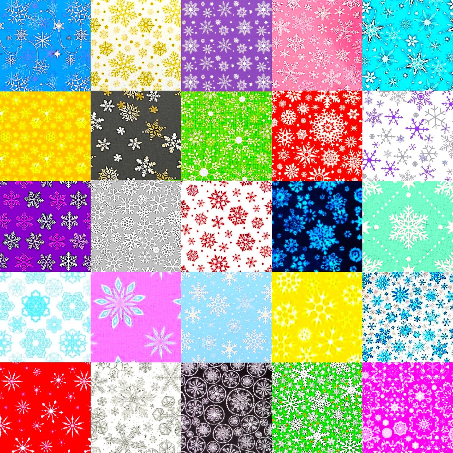 Solve PATCHWORK SNOWFLAKES jigsaw puzzle online with 144 pieces