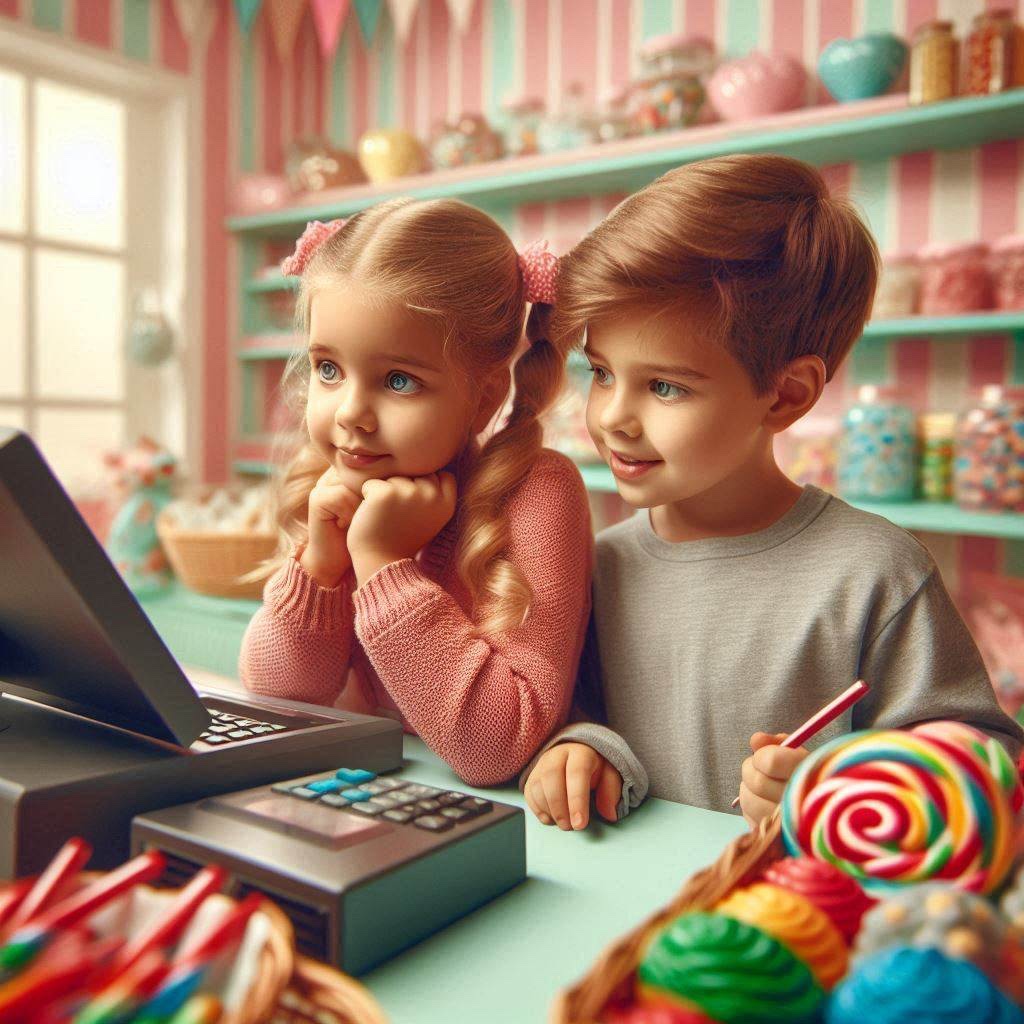 Solve Children in a candy shop (resize 9 - 306) jigsaw puzzle online ...