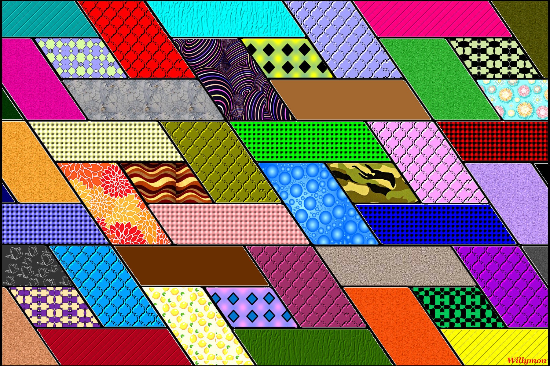 Jigsaw Puzzle | 600 pieces | slanted windmill streetmosaic | Jigidi