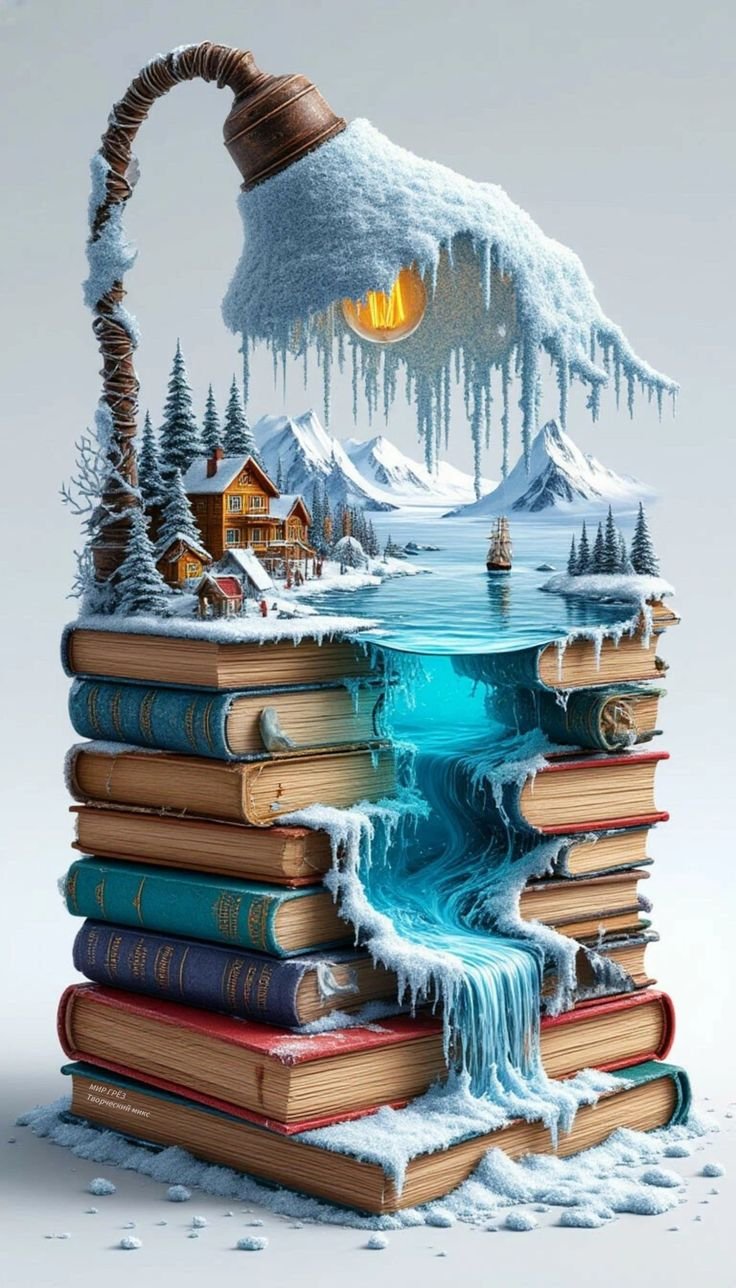 Solve Les lectures de l'hiver jigsaw puzzle online with 112 pieces