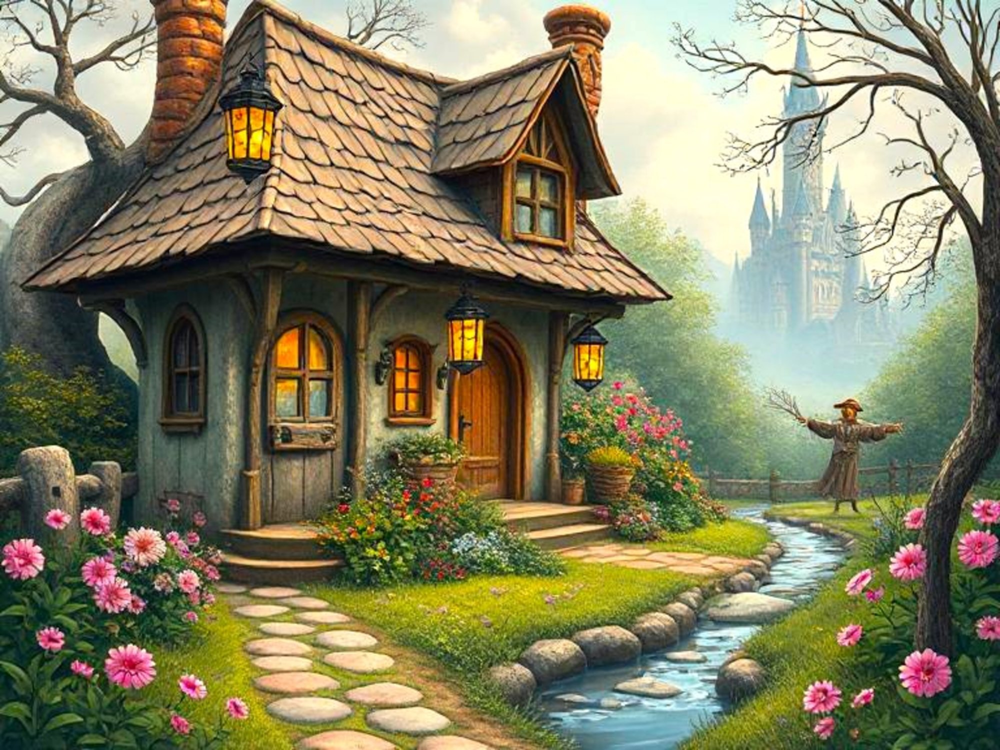 Solve Mysterious jigsaw puzzle online with 252 pieces