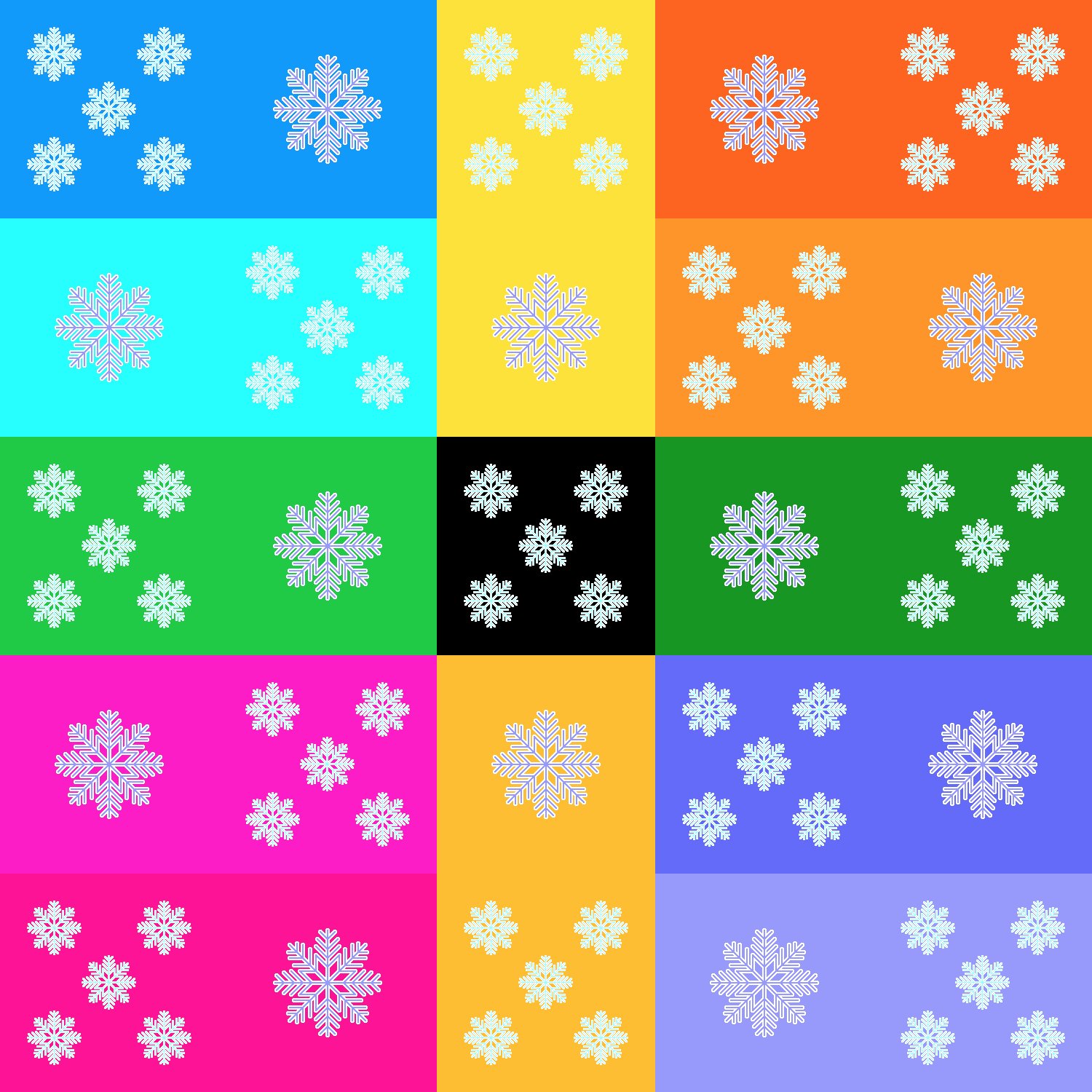 Jigsaw Puzzle | 100 pieces | SnowFlakes | Jigidi