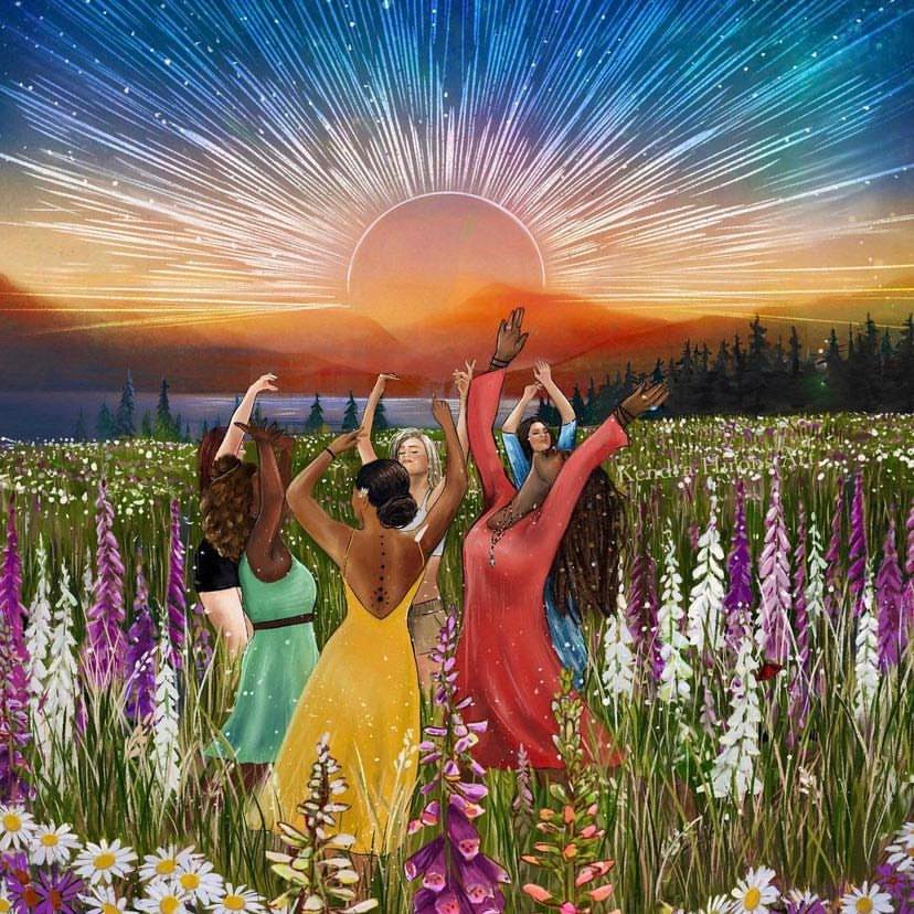 Solve weaving a spell (resize 9 to 169) jigsaw puzzle online with 49 pieces