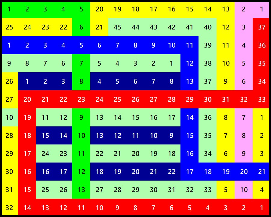 Solve Number 1484 quadrettini 180 jigsaw puzzle online with 180 pieces