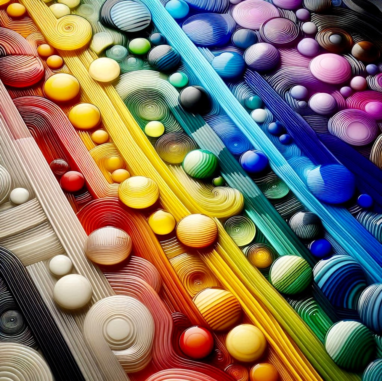 Jigsaw Puzzle | 81 pieces | Discs and Doodads | Jigidi
