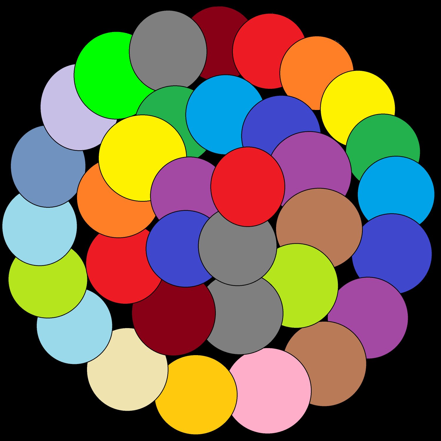 Solve COLORS (2) jigsaw puzzle online with 121 pieces