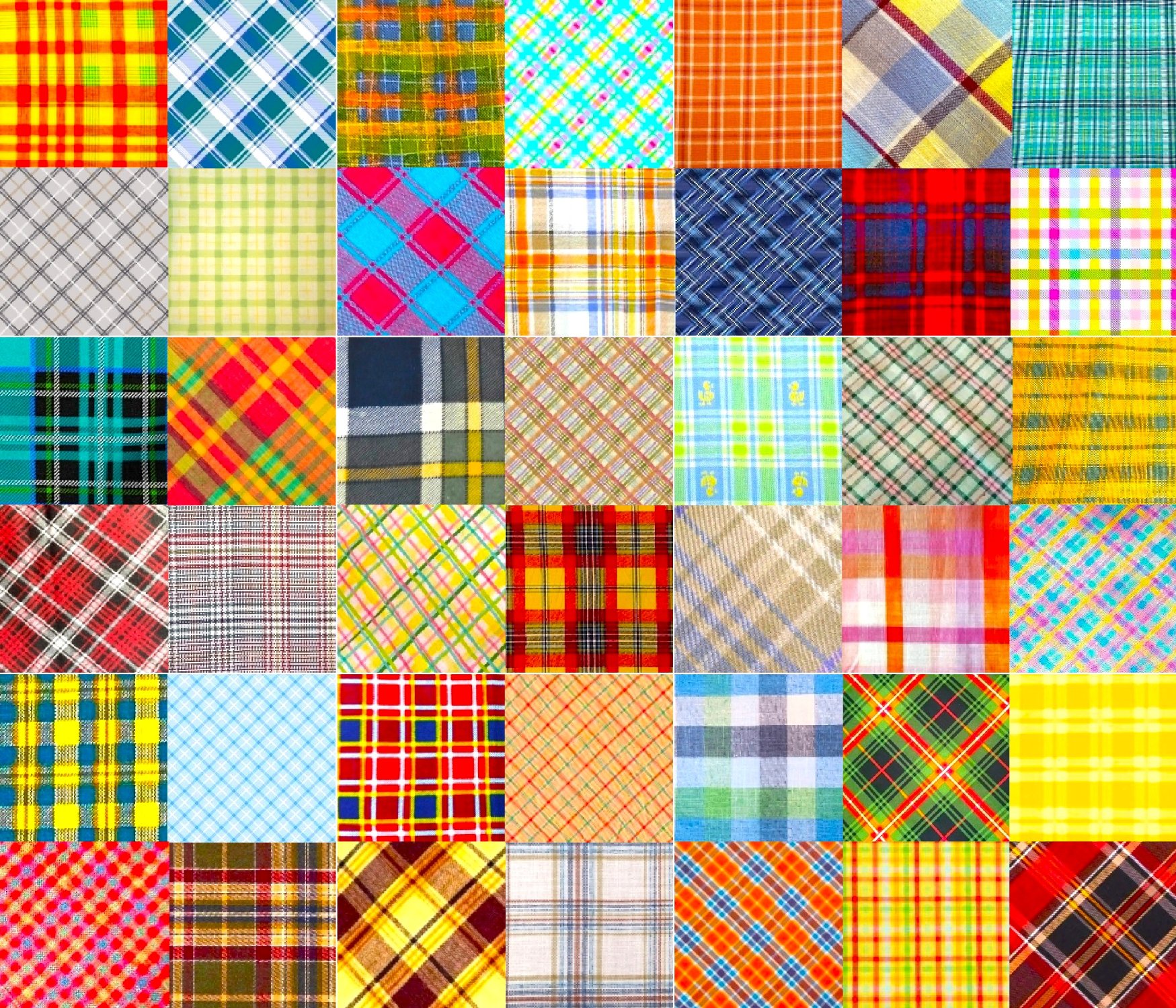 Jigsaw Puzzle | 72 pieces | PATCHWORK PLAID 85 | Jigidi