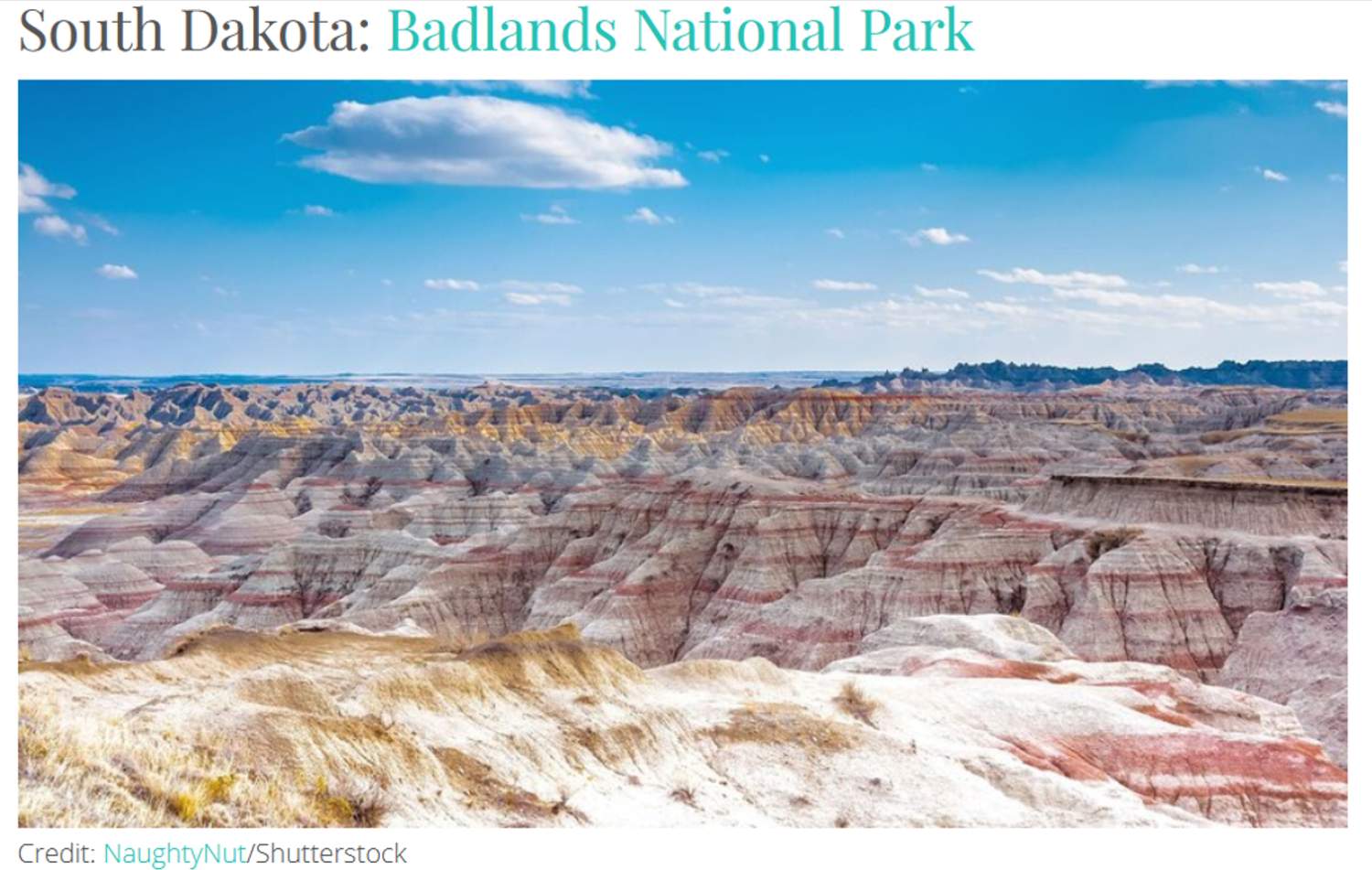 Solve PARK-BADLANDS-S.DAKOTA jigsaw puzzle online with 40 pieces