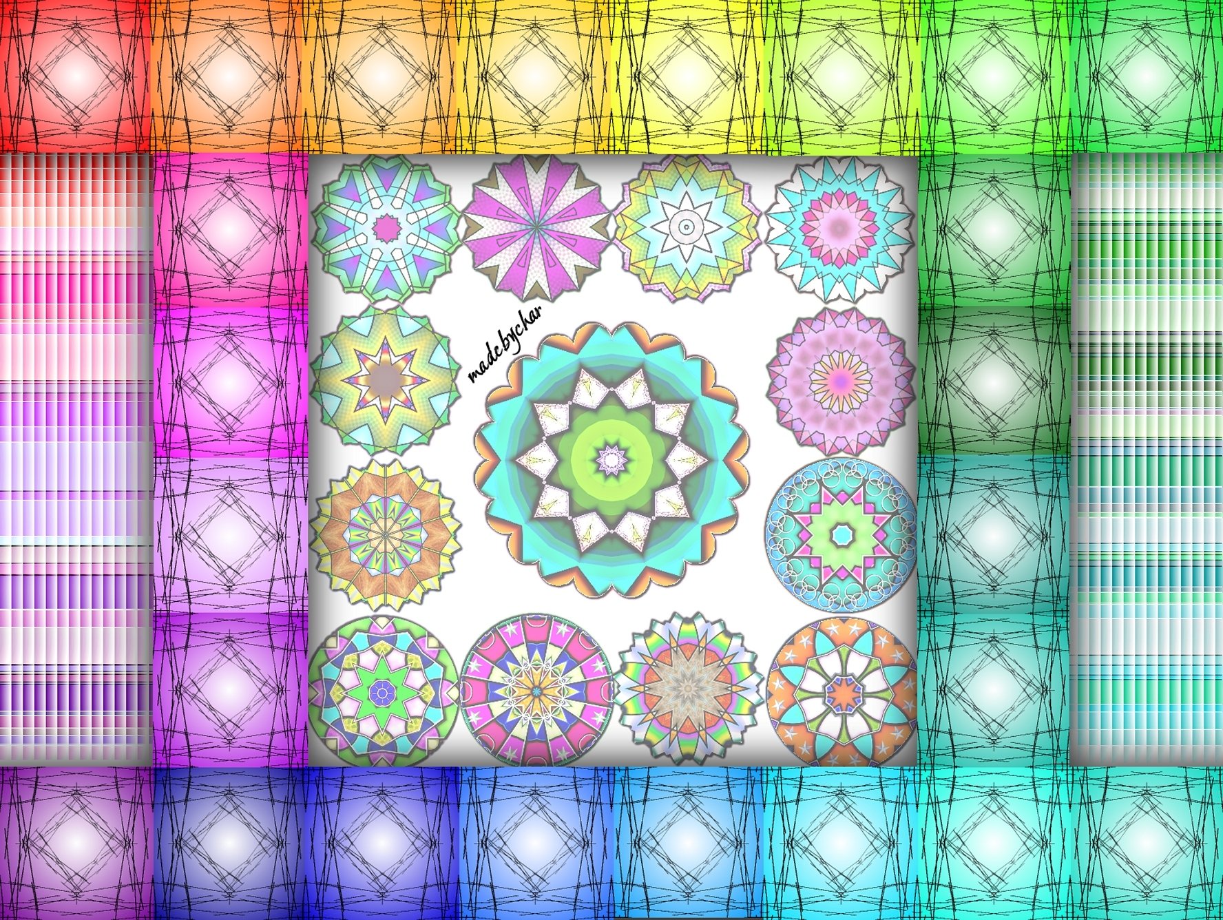 Solve It started with a square... jigsaw puzzle online with 192 pieces