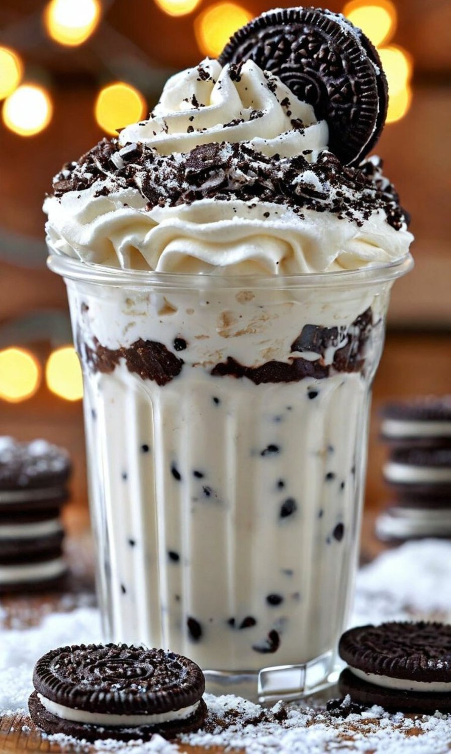 Solve Oreo coconut shake jigsaw puzzle online with 252 pieces