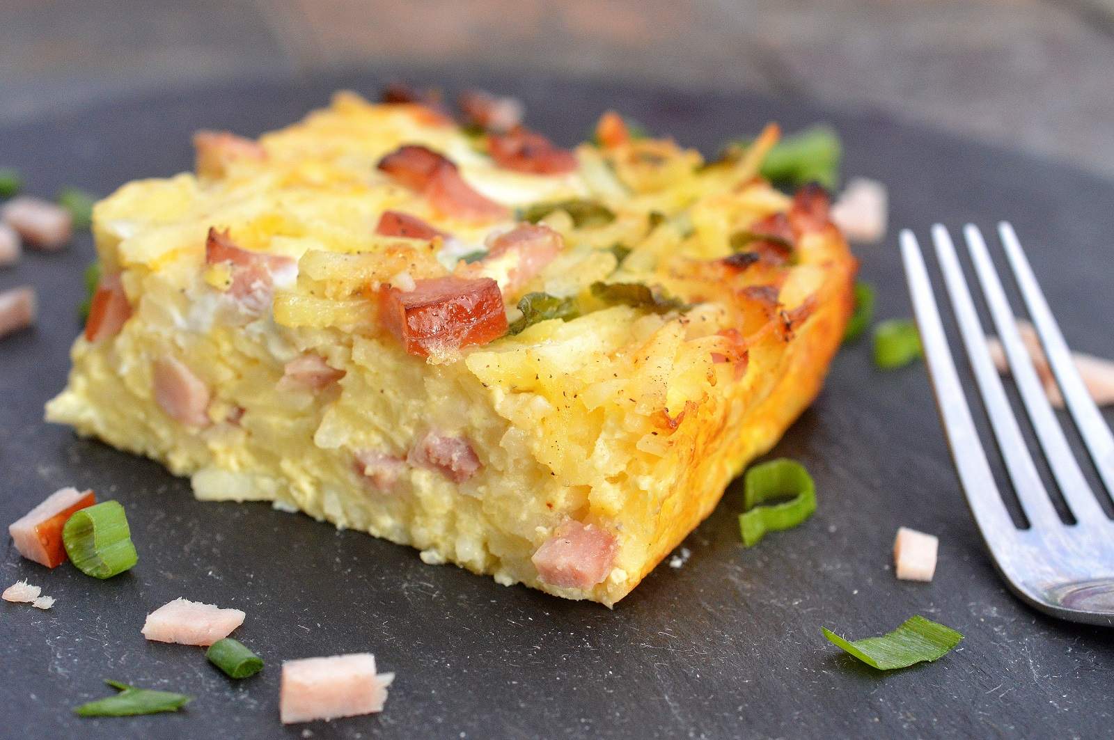 Jigsaw Puzzle | Ham & Cheese Hash Bown Bake | 442 pieces | Jigidi