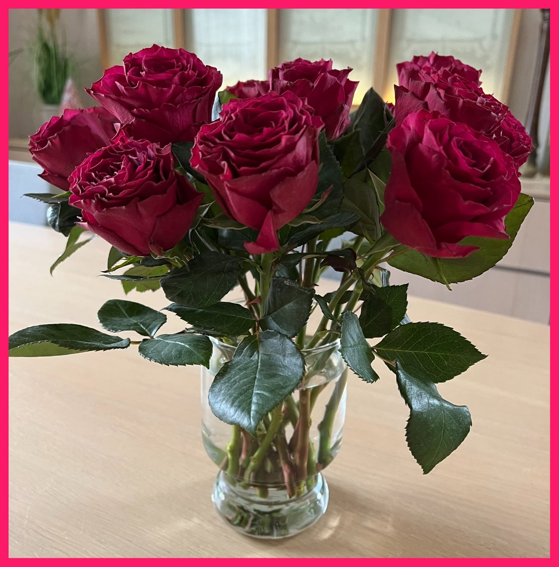 Solve Dark red roses. Donker rode rozen. jigsaw puzzle online with 9 pieces