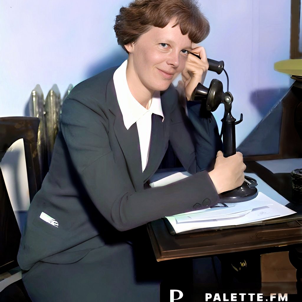 Solve Amelia Earhart. jigsaw puzzle online with 144 pieces