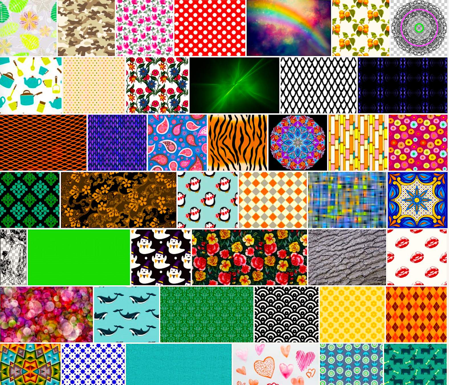 Jigsaw Puzzle | Pattern Swatches | 168 pieces | Jigidi