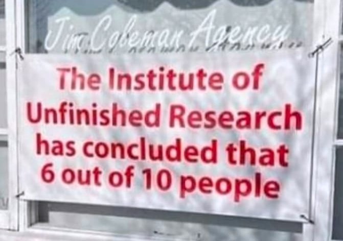 Solve The Institute of Unfinished Research :-) jigsaw puzzle online ...