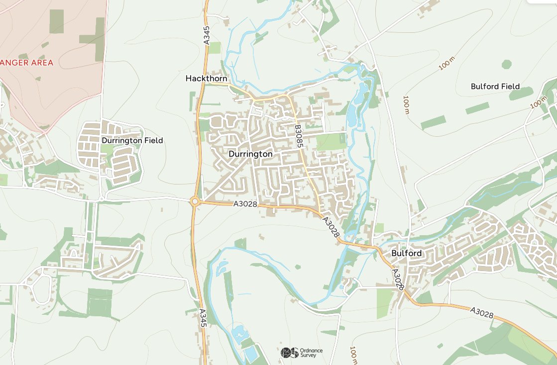 Solve Ordinance Survey - Durrington - GCBAPCG jigsaw puzzle online with ...