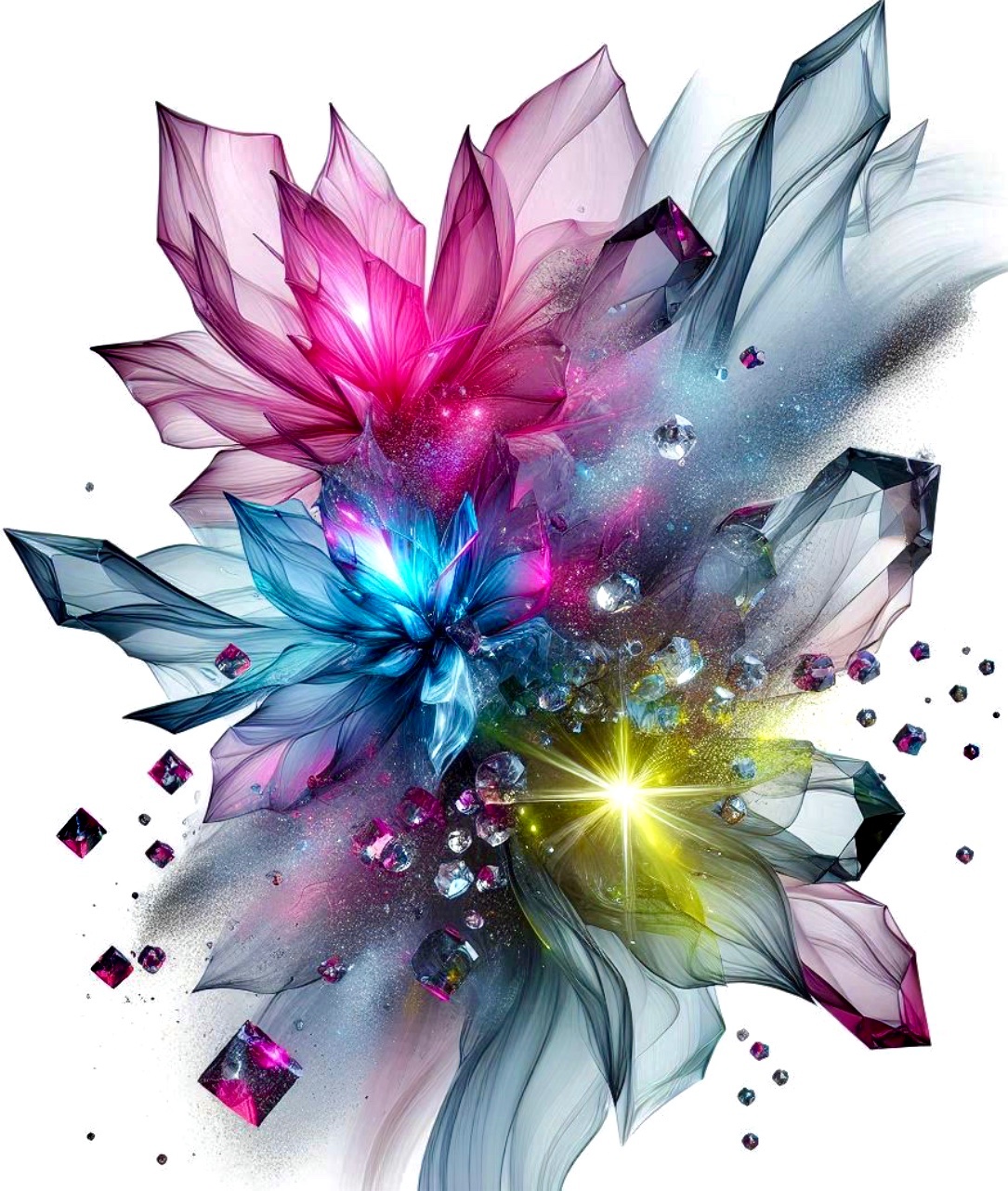 Solve Light Fire Sparkle Bloom jigsaw puzzle online with 56 pieces