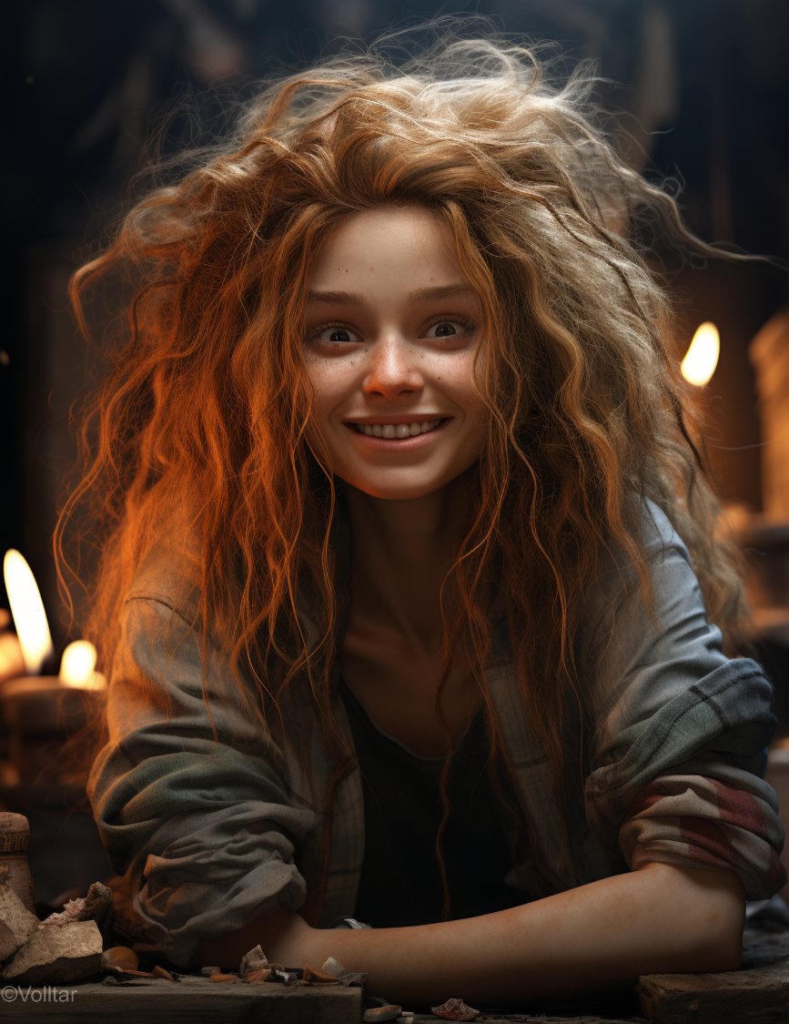 Solve Bad Hair Day jigsaw puzzle online with 12 pieces