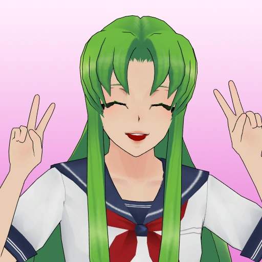 Solve Yandere Simulator - 🥦Midori Gurin🥦 jigsaw puzzle online with 9 pieces