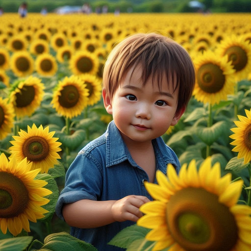 Solve Sunflowers jigsaw puzzle online with 49 pieces