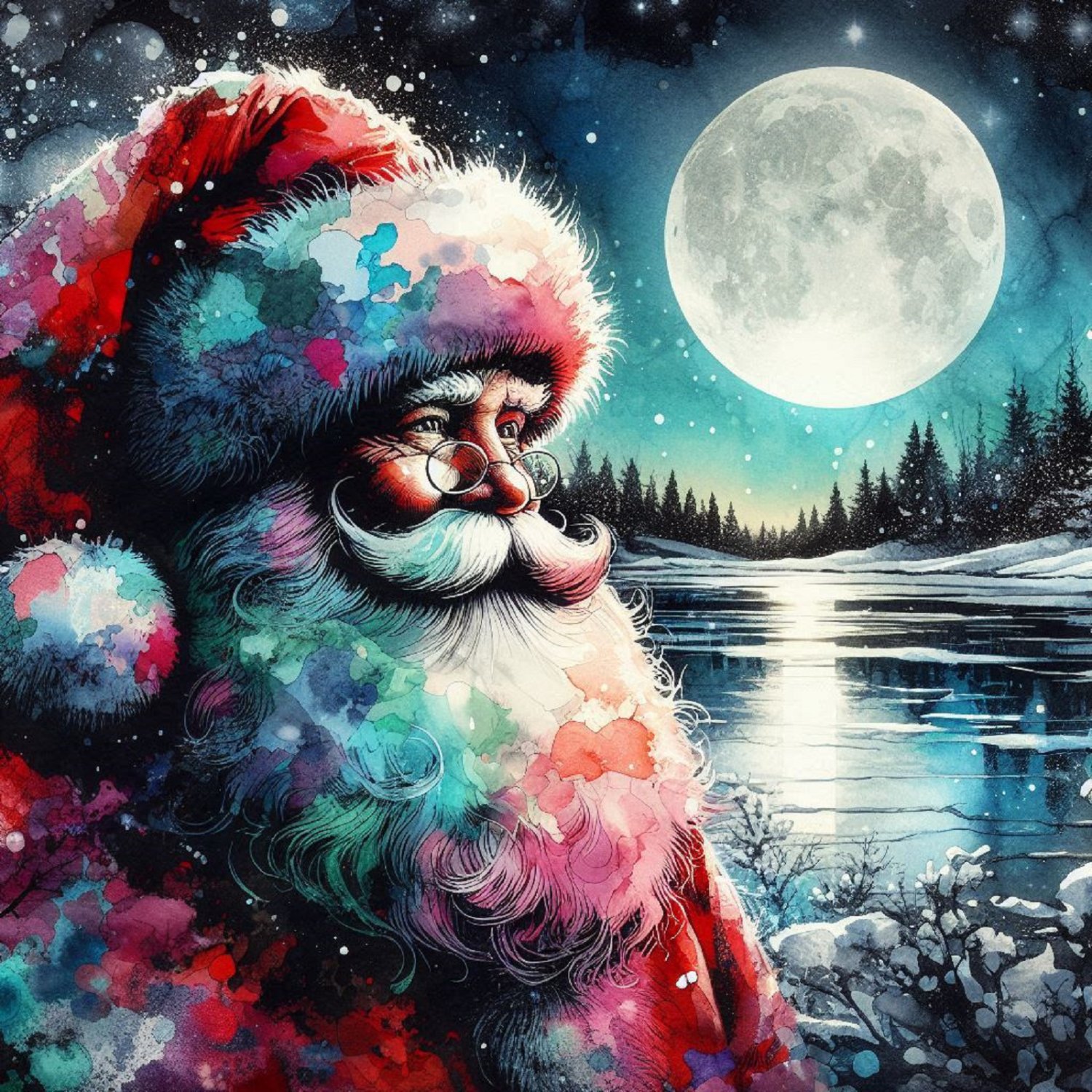 Solve Santa (resizable) jigsaw puzzle online with 600 pieces