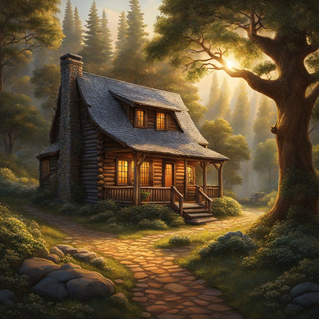 Solve Cabin jigsaw puzzle online with 64 pieces