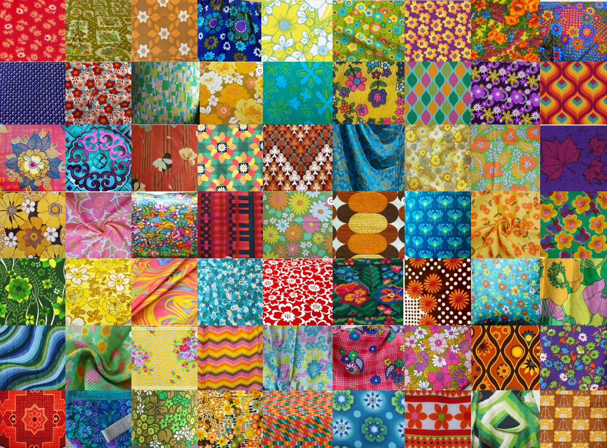 Solve Colourful Collage 6 jigsaw puzzle online with 252 pieces