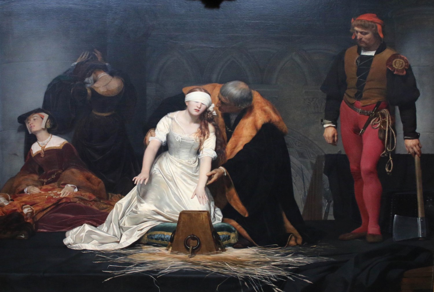Solve The Execution of Lady Jane Grey by Paul Delaroche jigsaw puzzle ...