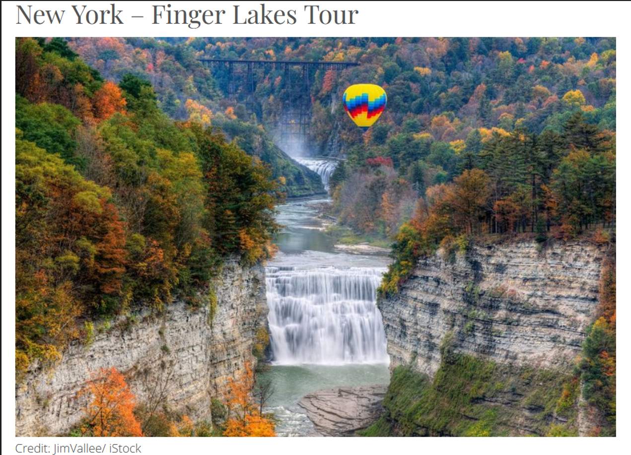 Solve WATERFALLS-FINGER-LAKES-N.Y. jigsaw puzzle online with 48 pieces