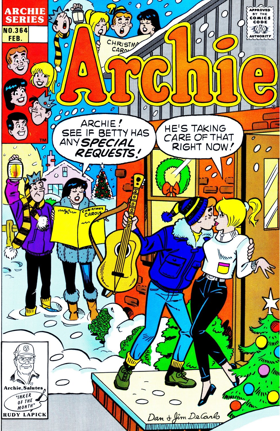 Solve Archie (Feb 1989) jigsaw puzzle online with 96 pieces