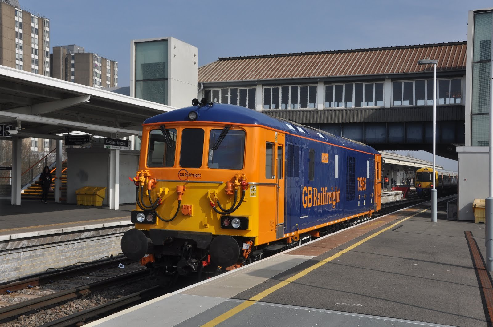 Solve BR Class 73 Electro Diesel 73963 Janice at Clapham Junction ...