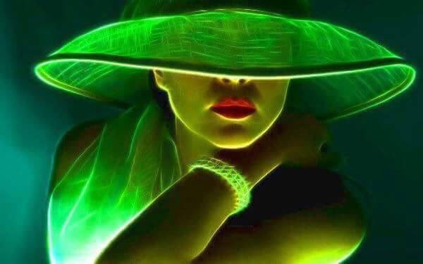 Solve "Lime Lady" jigsaw puzzle online with 24 pieces