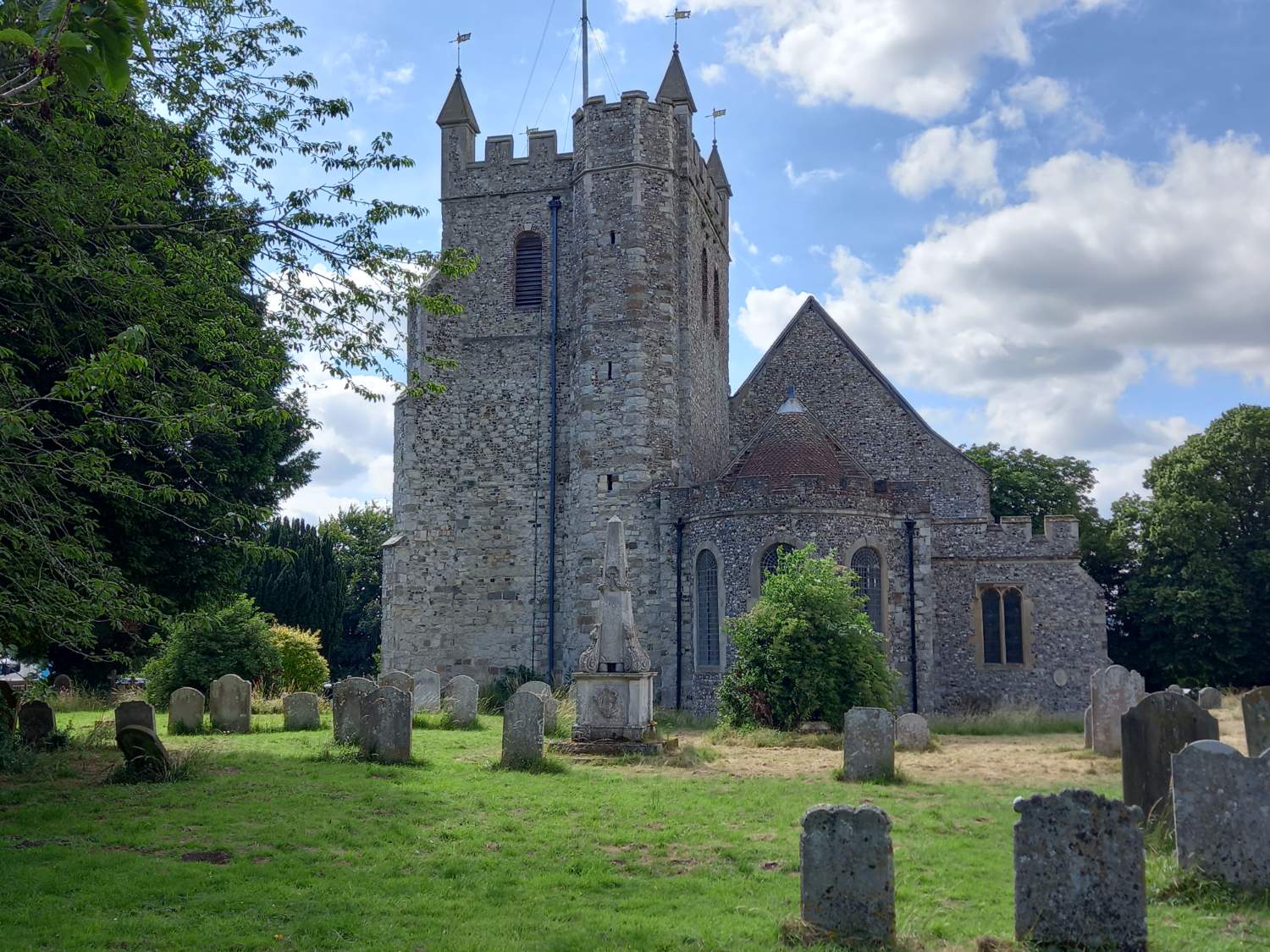 Solve St Gregory and St Martin Church, Wye, Kent jigsaw puzzle online ...