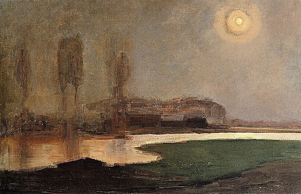 Solve Summer Night, 1907, Piet Mondrian (1872-1944) jigsaw puzzle ...