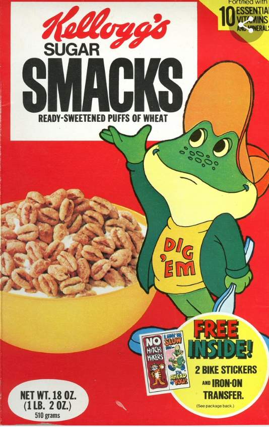 Solve SUGAR SMACKS jigsaw puzzle online with 77 pieces